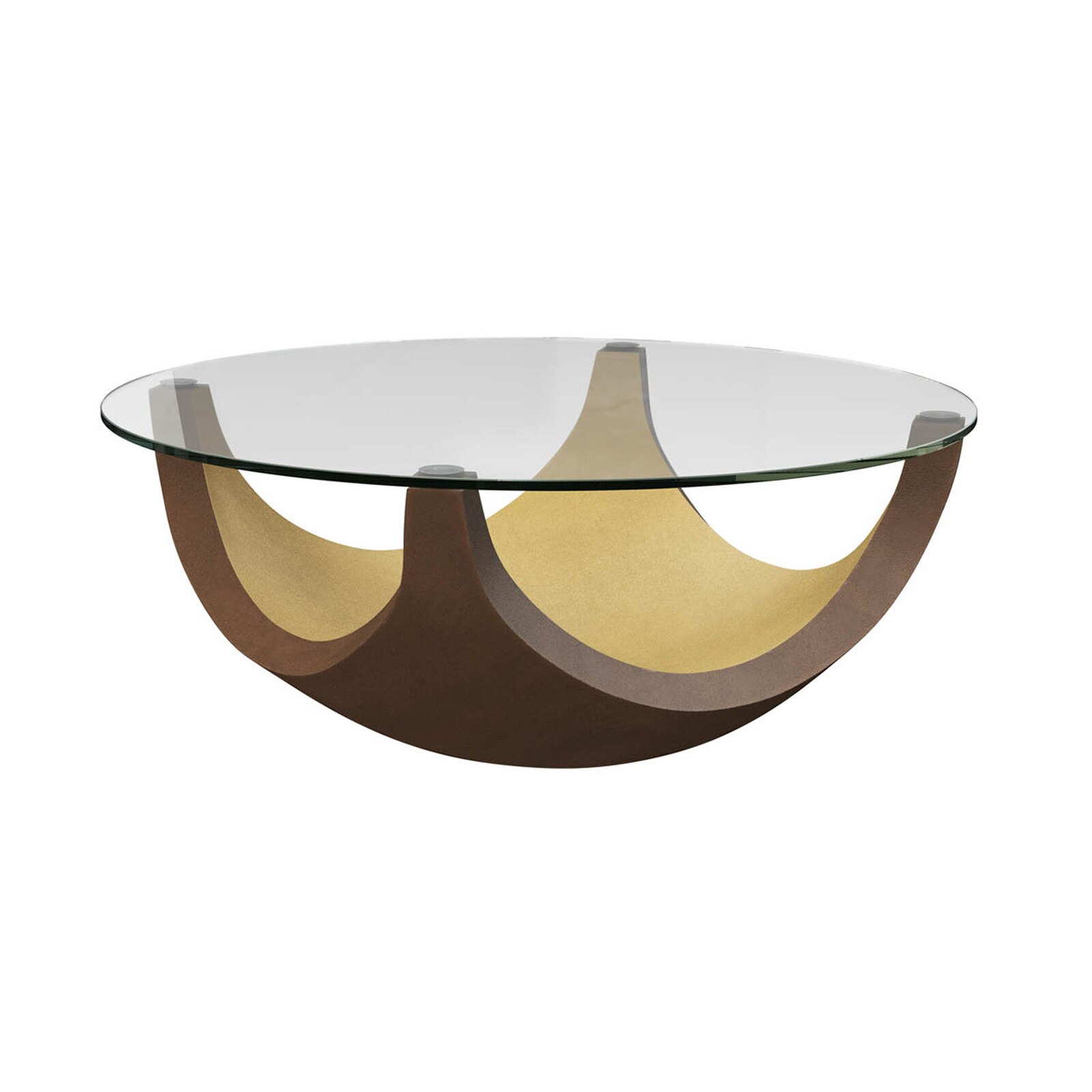 Sunpan 39" Burnell Glass Coffee Table