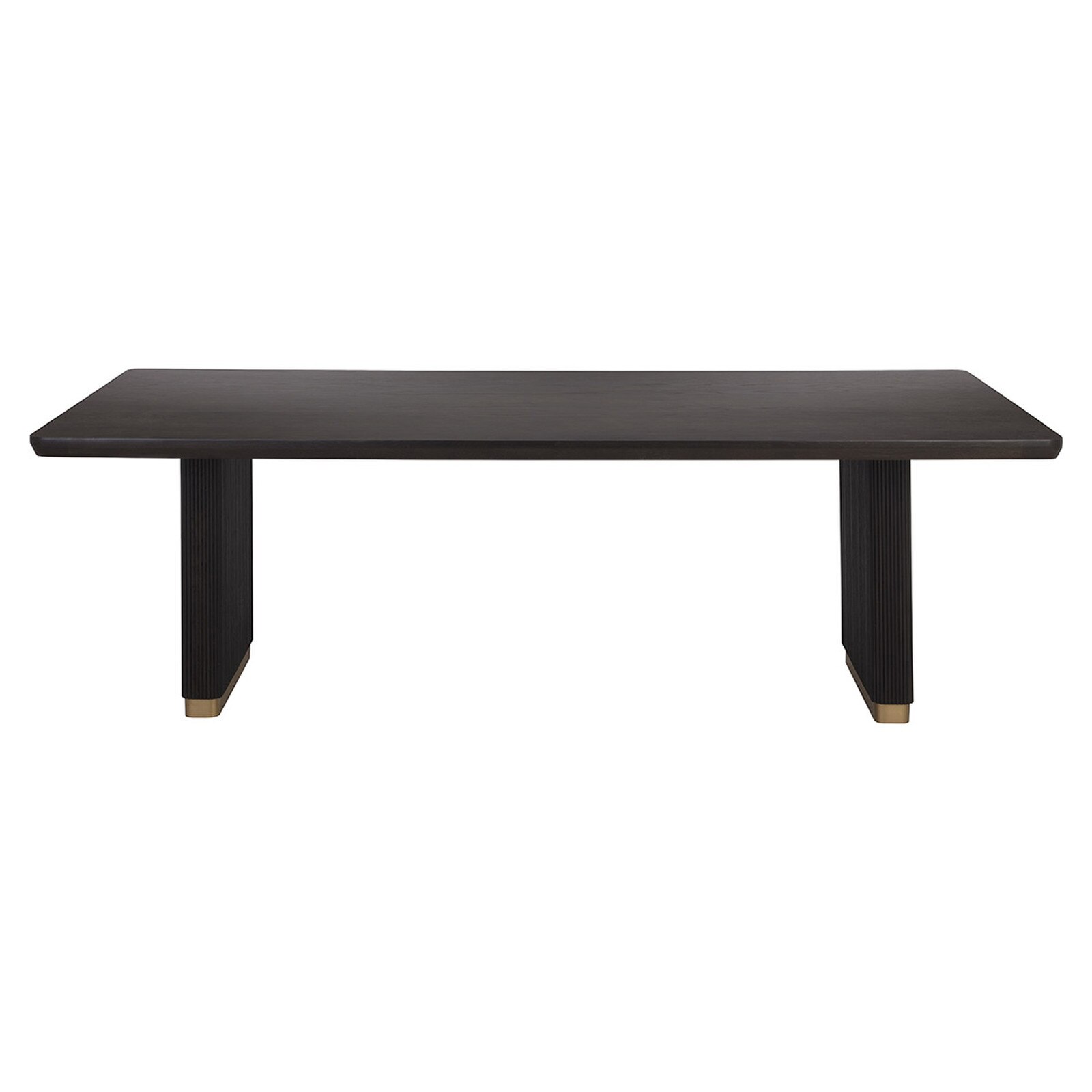 Sunpan 96" Kalla Rectangular Wood Dining Table - Charcoal