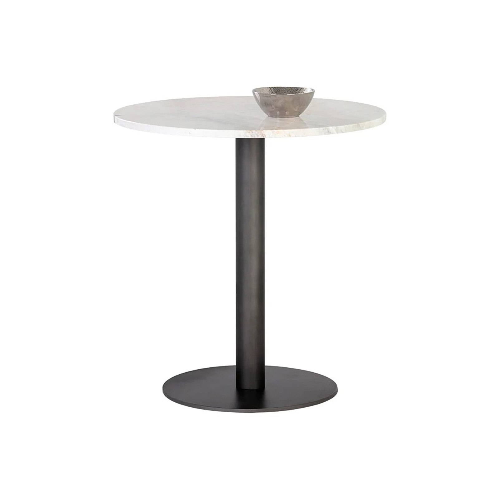 Sunpan 28" Suki Marble Bistro Dining Table