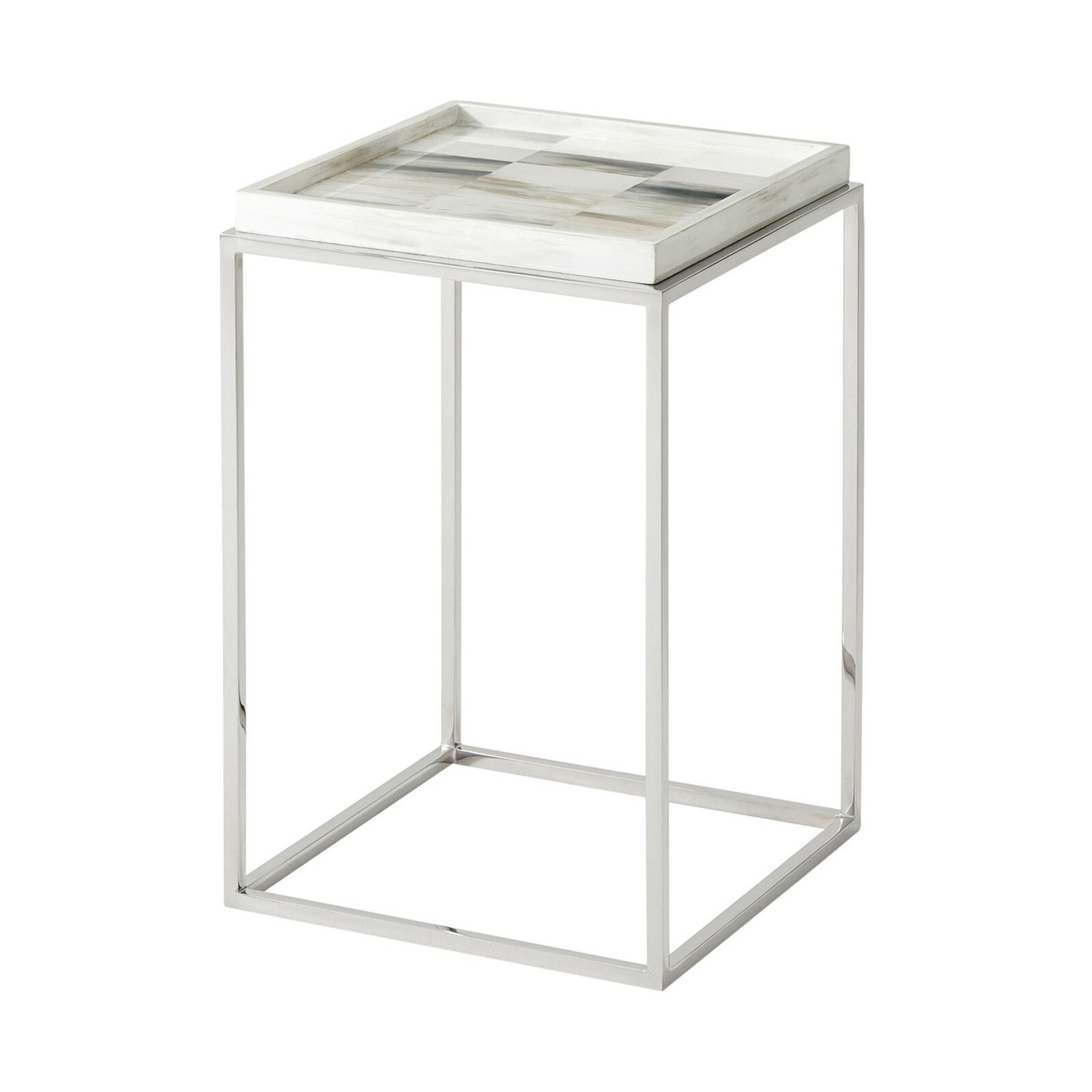 Theodore Alexander Quadrilaterals Square Accent Table