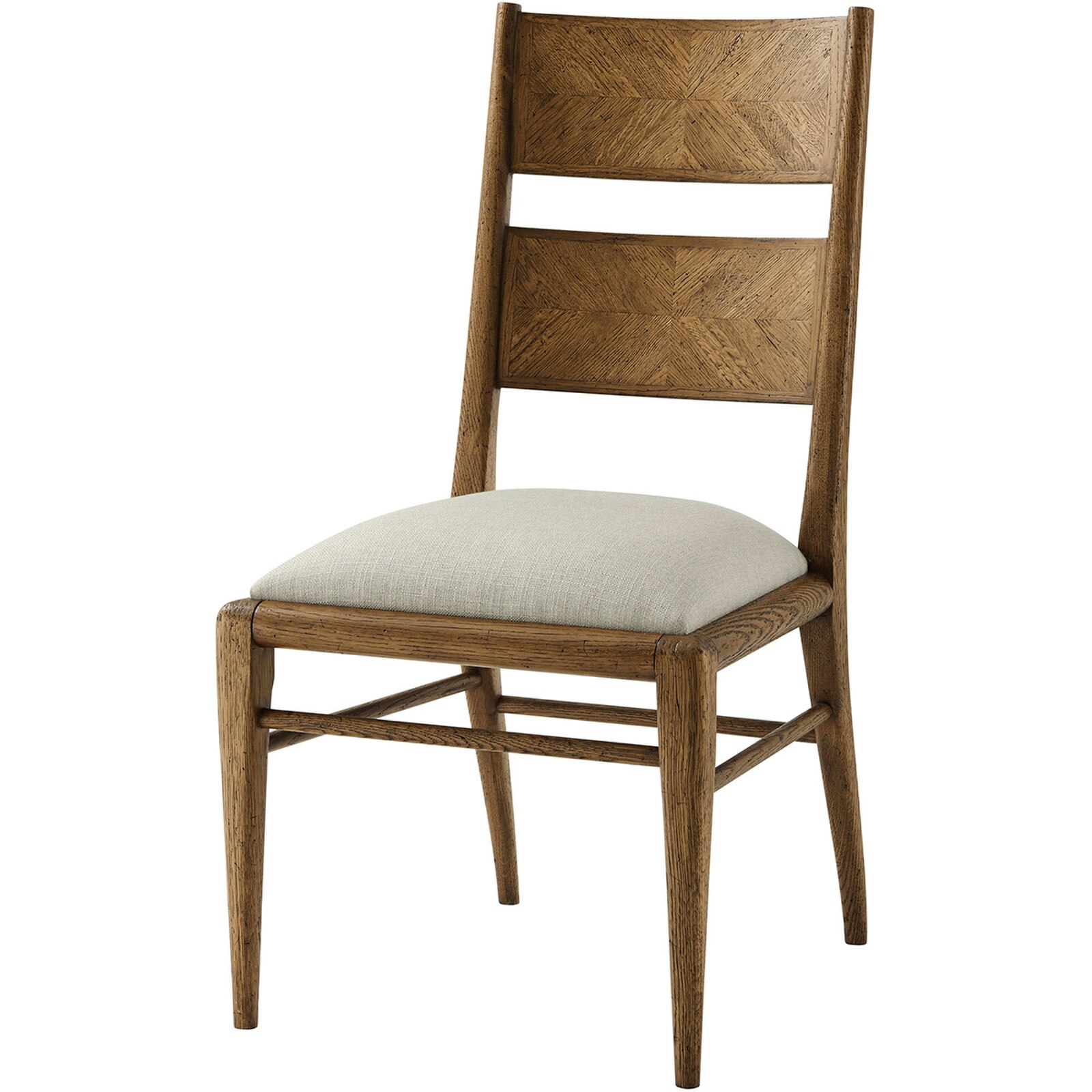 Theodore Alexander TA-TAS40023.1BUS Nova Solid Wood Dining Chair ...